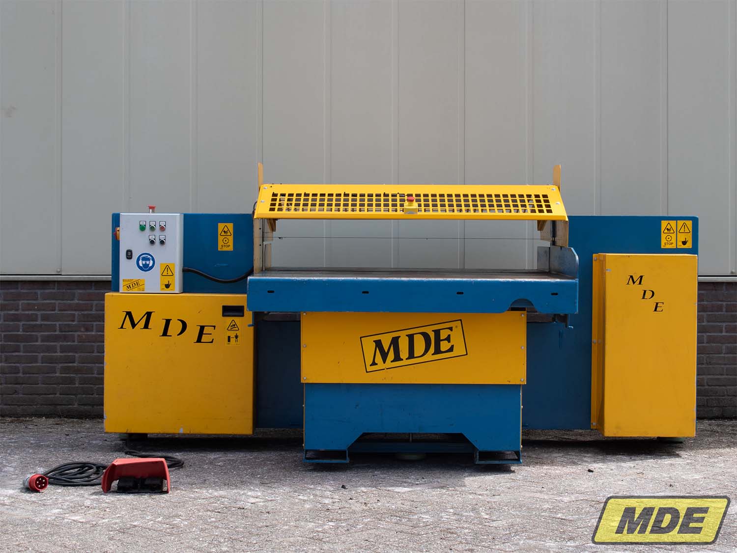 Machine de démontage de palettes MDE PDM600 | MDE Machinebouw